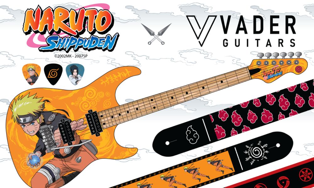 Vader Guitars Unleashes the World’s First Officially Licensed NARUTO ...